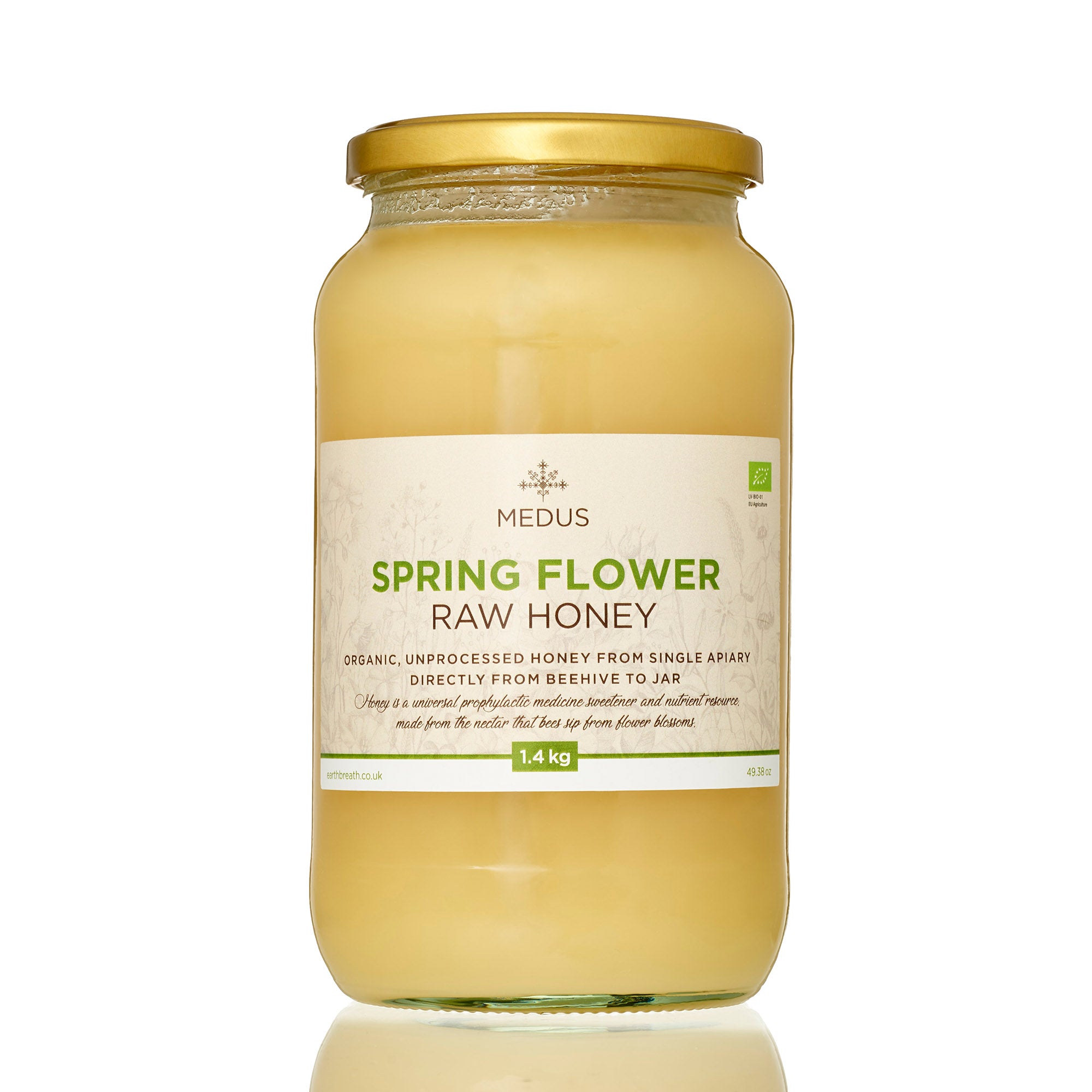 All natural Raw Spring Wildflower Honey - Earthbreath
