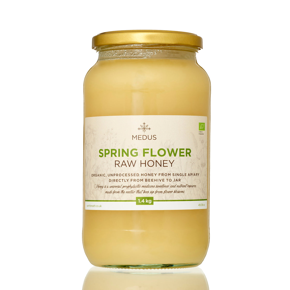 All natural Raw Spring Wildflower Honey - Earthbreath